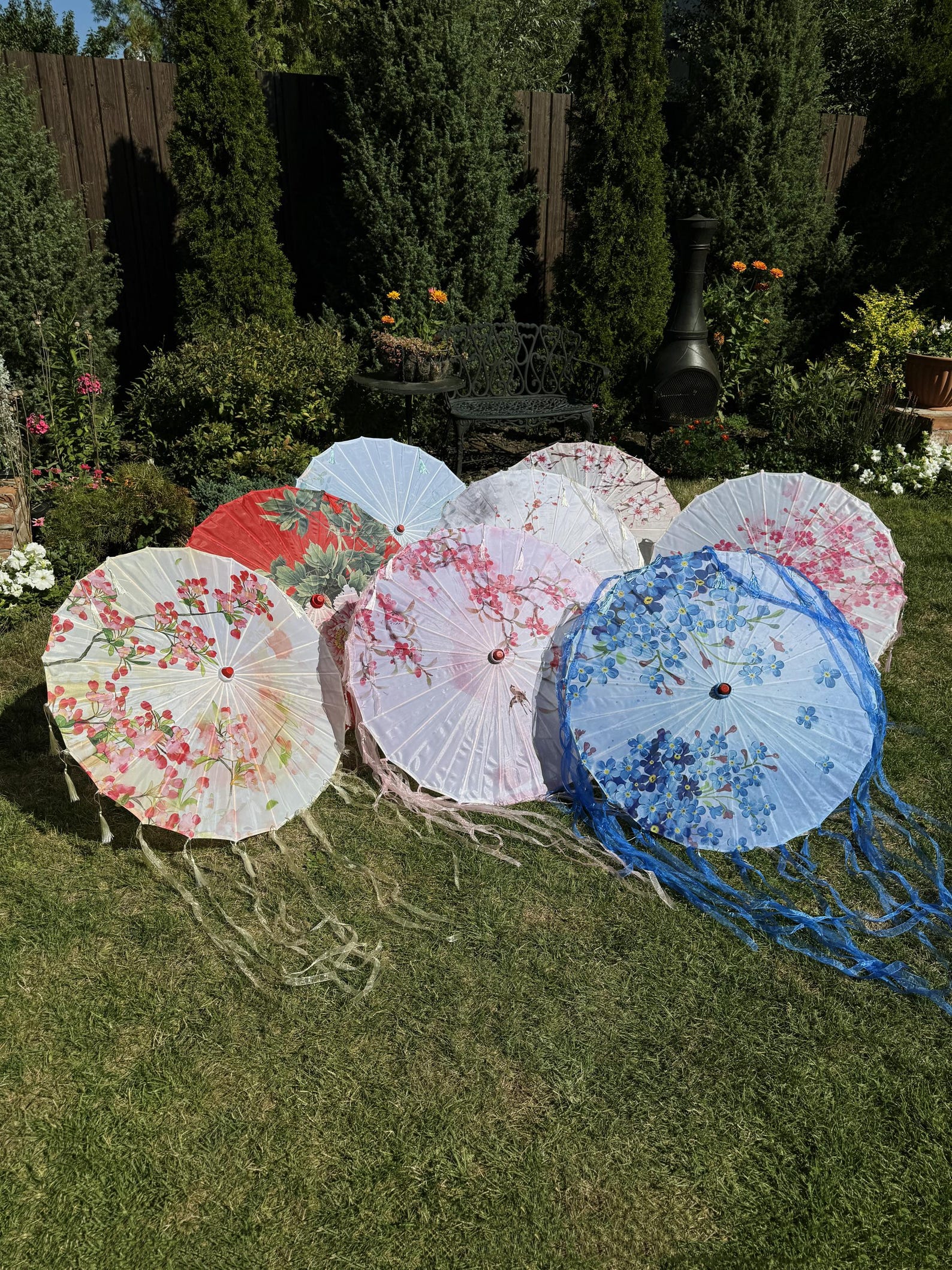 Handmade UV Parasol, Traditional Asian Umbrella, Sun Protection - Etsy