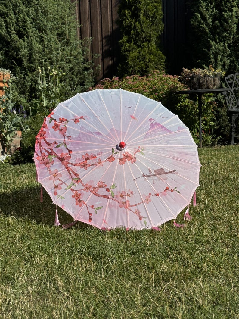 Japanese Parasol, Traditional Elegant Asian Parasol, Thai Decorative ...