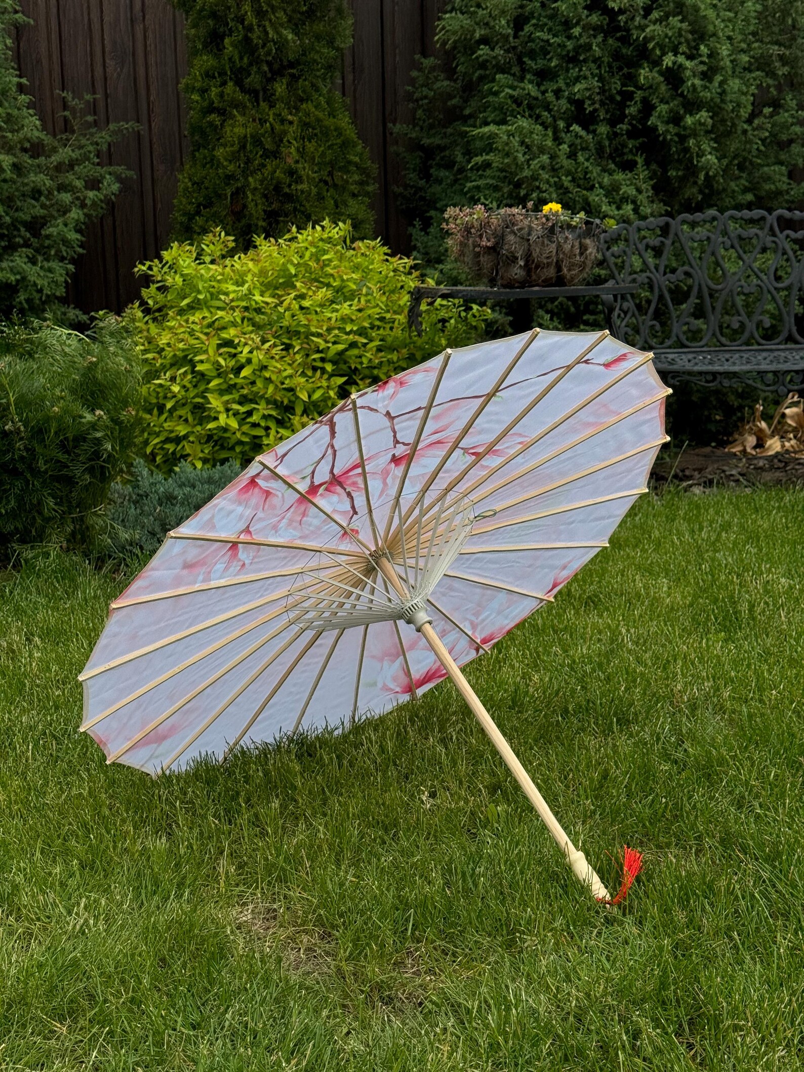 Handcrafted Summer Wedding Parasol, Japanese Parasol, Umbrella for Sun ...