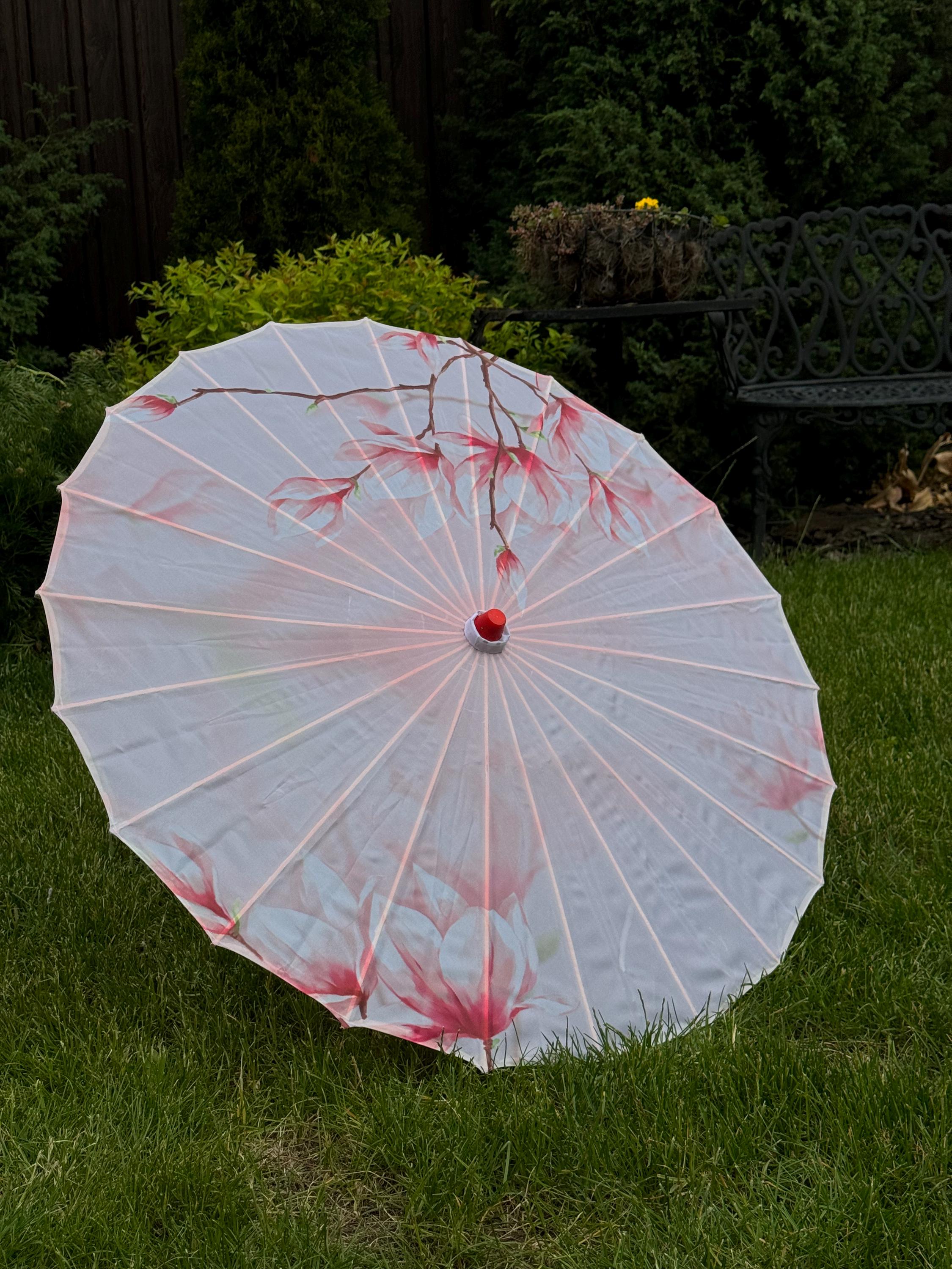 Handcrafted Summer Wedding Parasol, Japanese Parasol, Umbrella for Sun ...