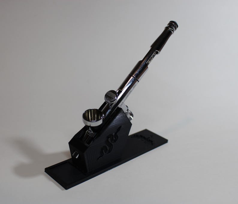 3D Printed Airbrush Holder: Snake Dragon Design - Etsy
