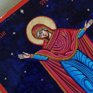 Our Lady Star of the Sea Icon, Stella Maris , Handpainted Original ...