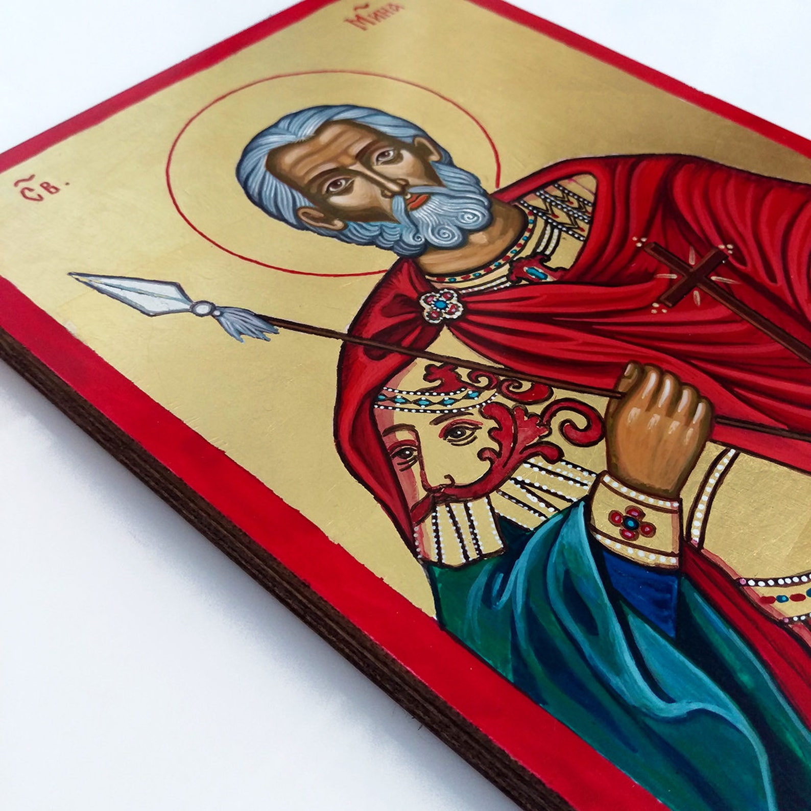 St. Menas the Wonder Worker Saint Martyr Mina of Egypt - Etsy