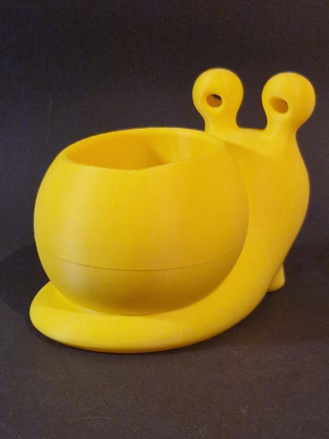 Whimsical Snail Planter – 3D Printed Plant Pot | Cute Garden Decor ...