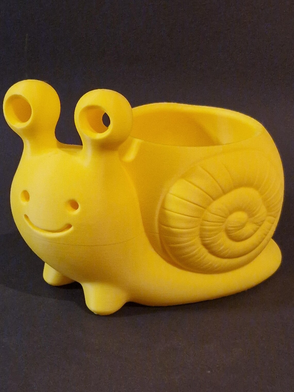 Whimsical Snail Planter – 3D Printed Plant Pot | Cute Garden Decor ...