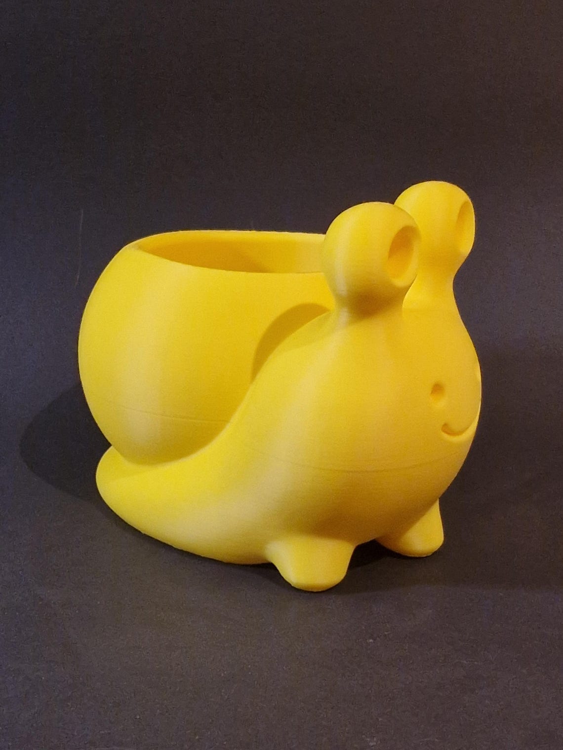 Whimsical Snail Planter – 3D Printed Plant Pot | Cute Garden Decor ...