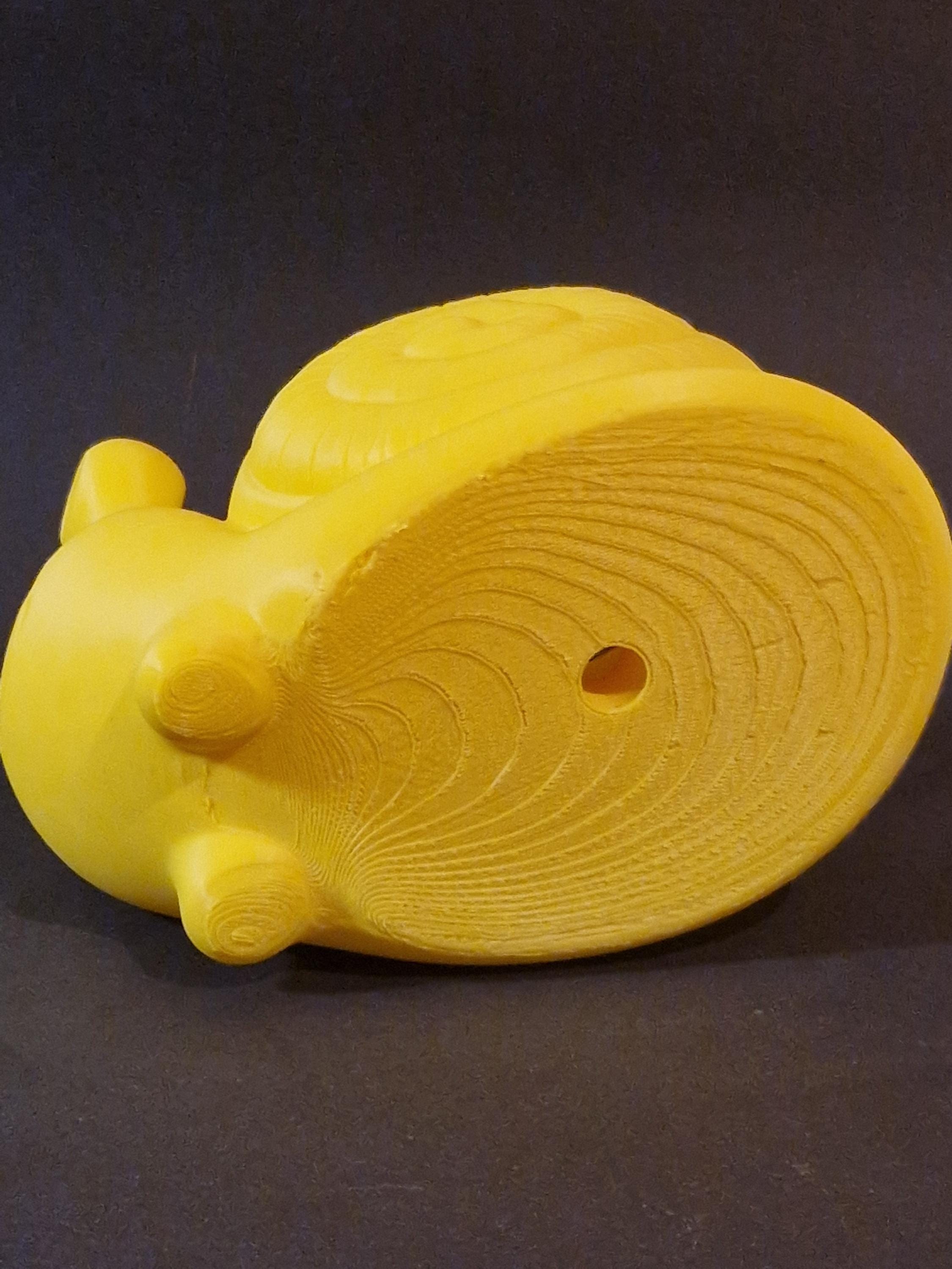 Whimsical Snail Planter – 3D Printed Plant Pot | Cute Garden Decor ...