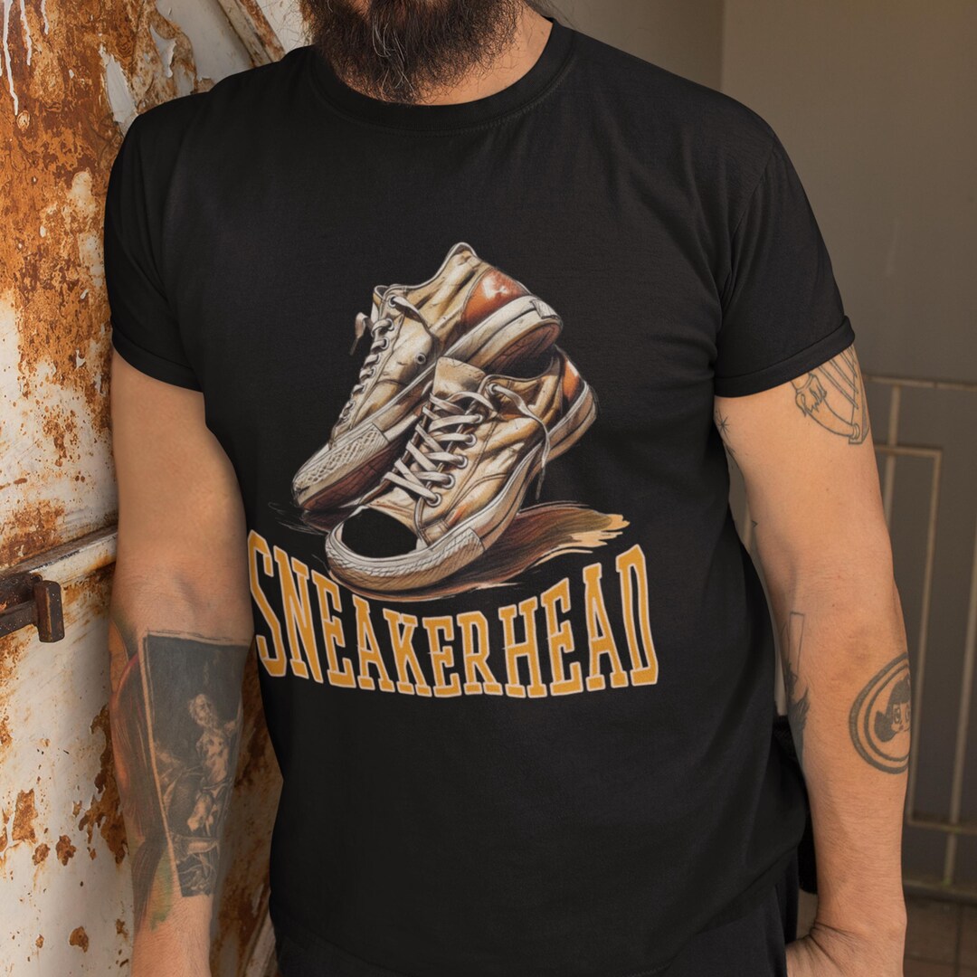 Vintage Sneakerhead Graphic Tee: Retro Streetwear Shirt - Etsy