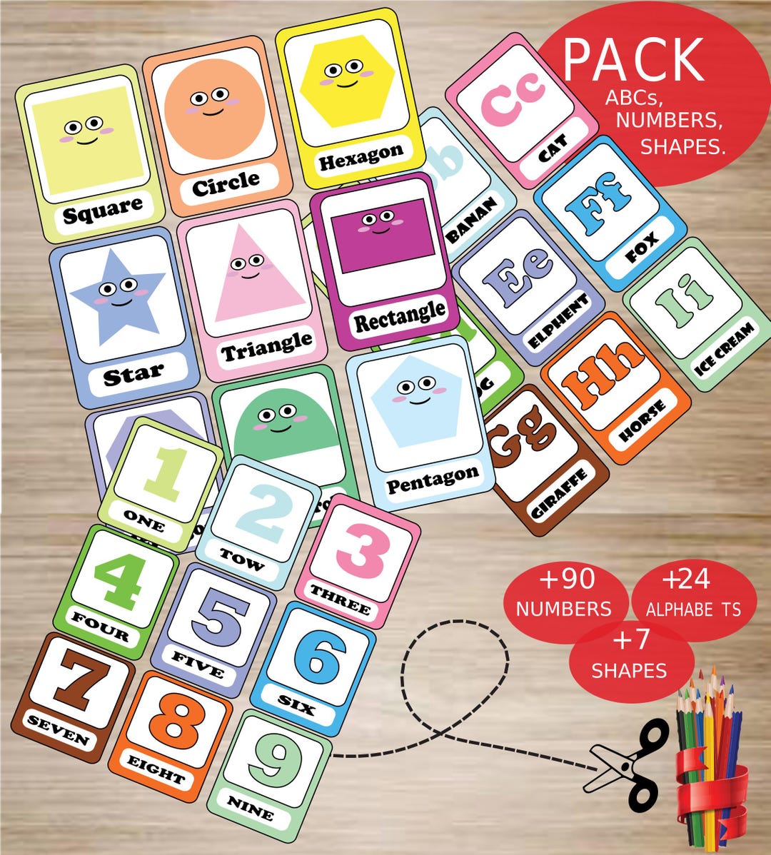 Abcs,123s Shapes Printable Learning Activities for Toddlers ...