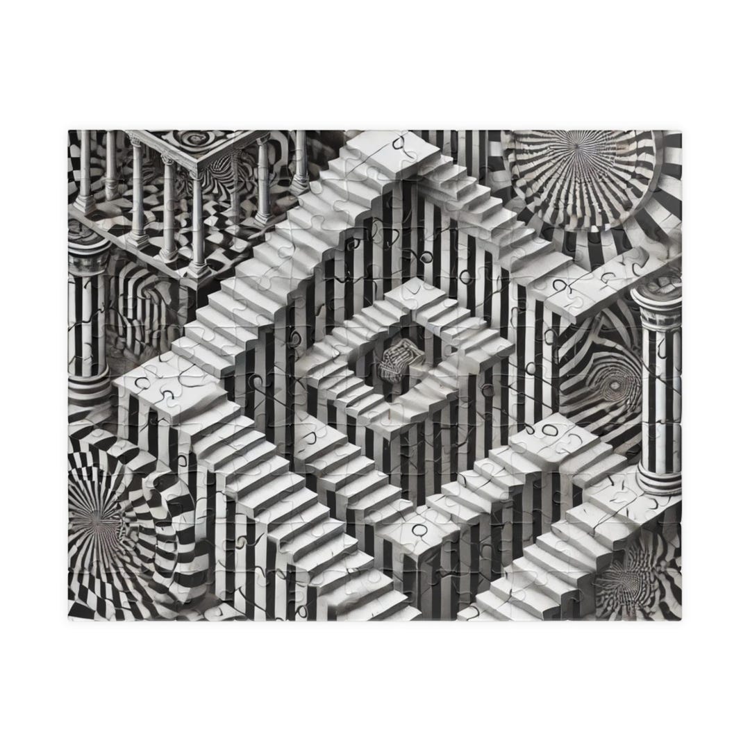 Mind-bending Optical Illusion Puzzle - Perfect Gift for Puzzle Lovers ...