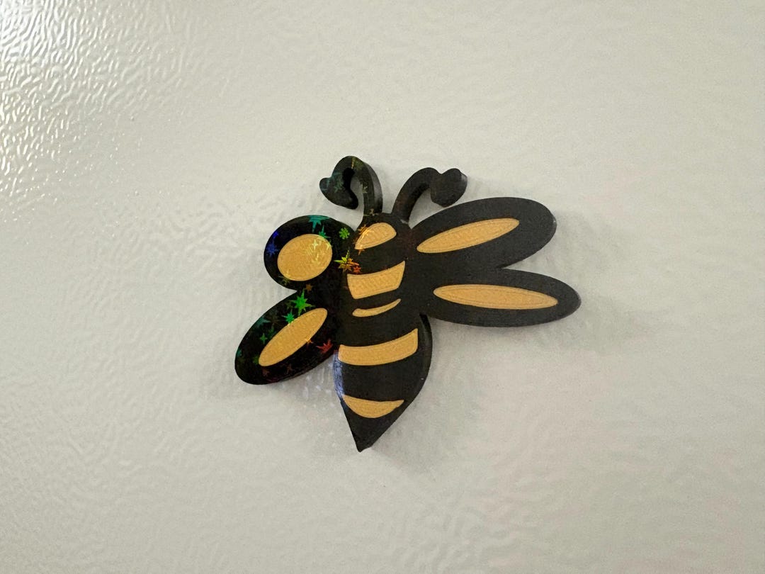 3D Printed Bee Fridge Magnet: Nature Lover Gift - Etsy