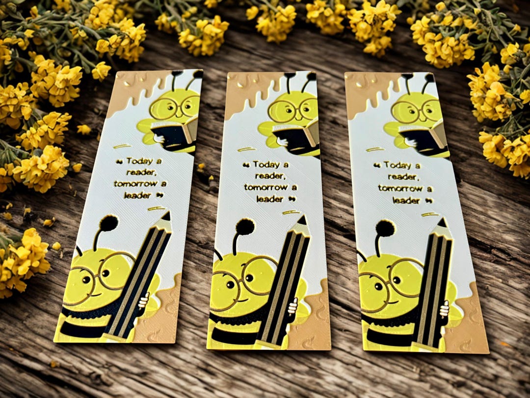 Bee Bookmark, Reader Gift - Etsy UK