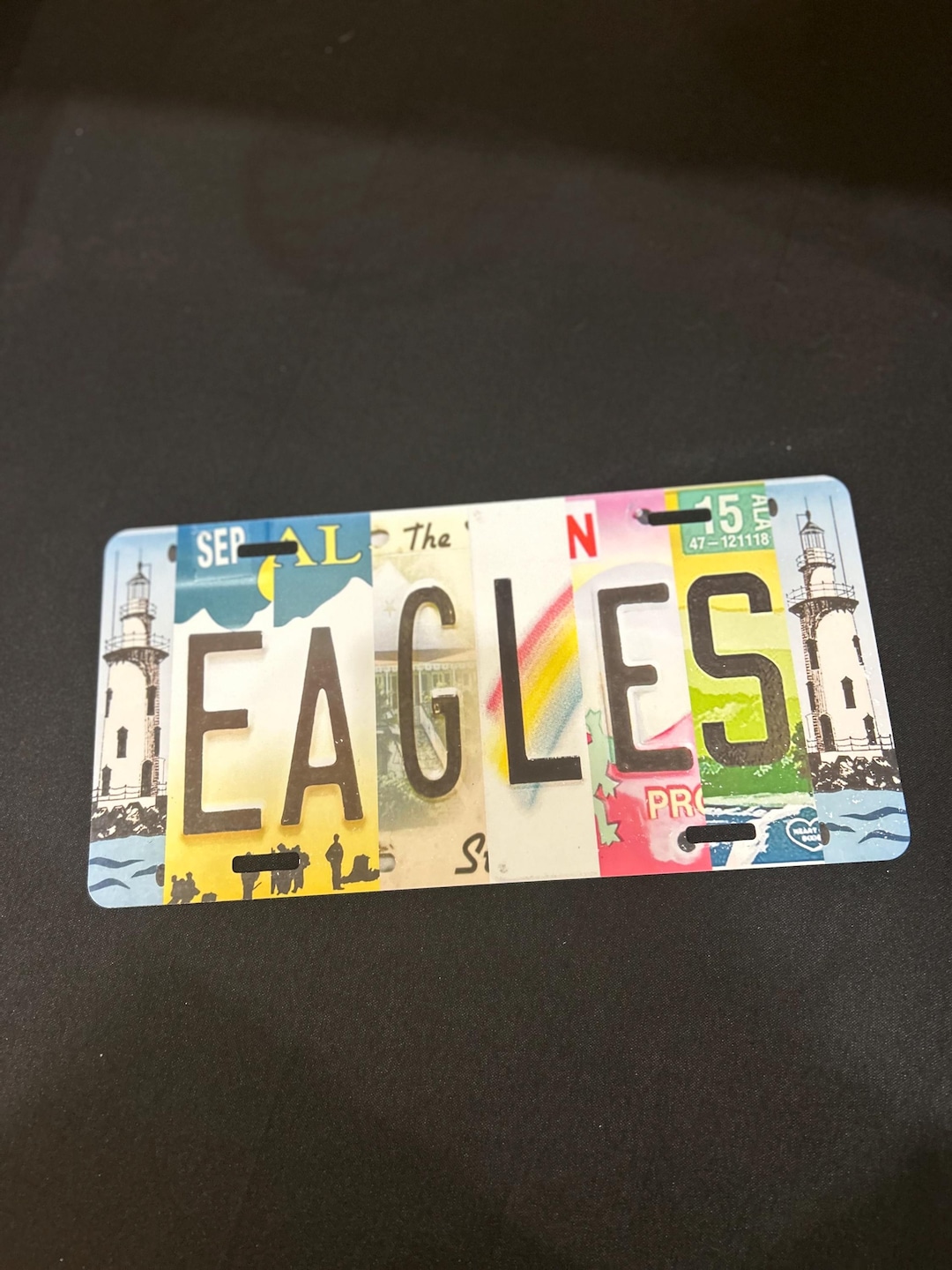EAGLES LICENSE PLATE - Etsy