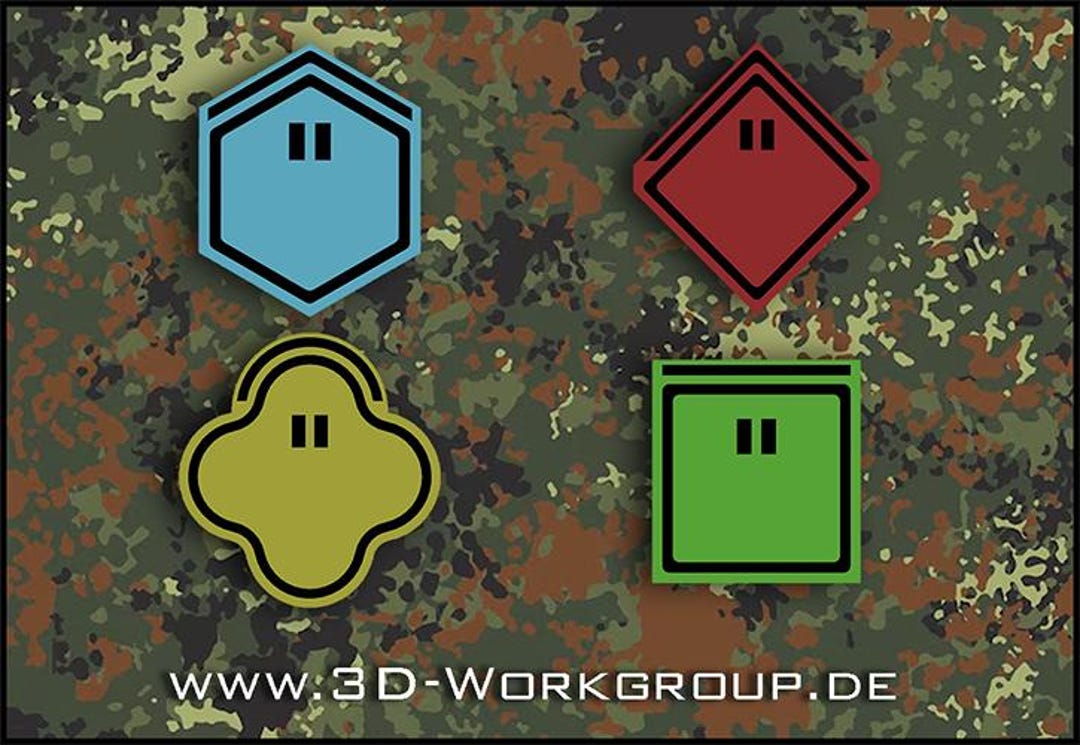 Military Symbols Sandbox Battalion Commander - Etsy