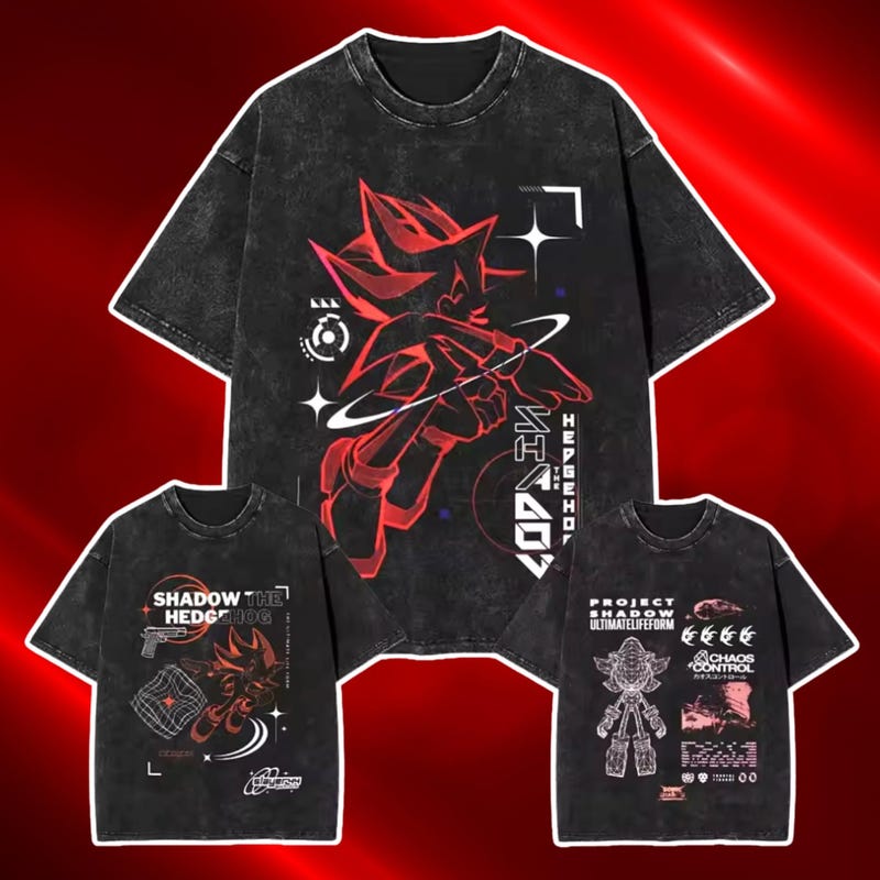 Sonic the Hedgehog Sonic and Shadow Game - Etsy New Zealand