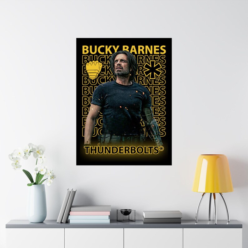 Aesthetic Bucky Barnes Winter Soldier Marvel Thunderbolts* 2025 Action ...