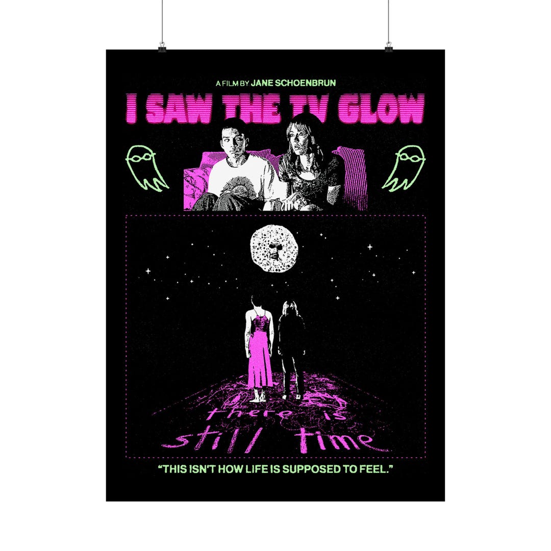 Aesthetic Vintage I Saw the TV Glow Horror Movie Poster - Classic Retro ...