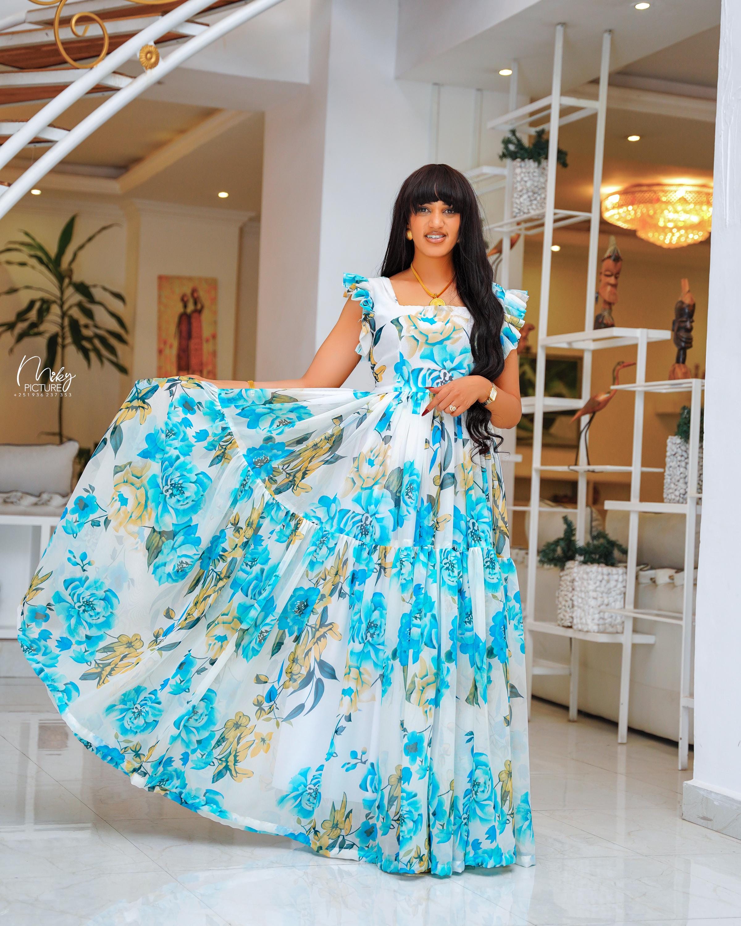 Winta Habasha Chiffon Modern Clothes – A Blend of Timeless Elegance and ...