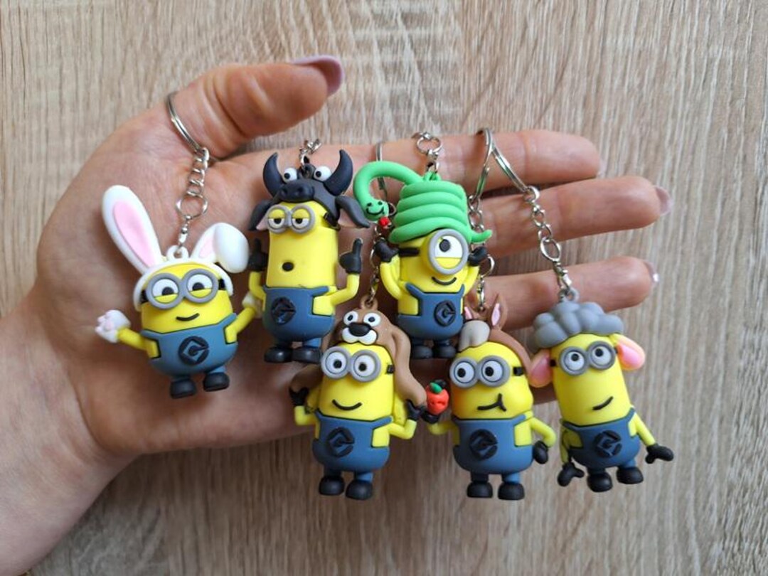 Minion Keychain - Etsy