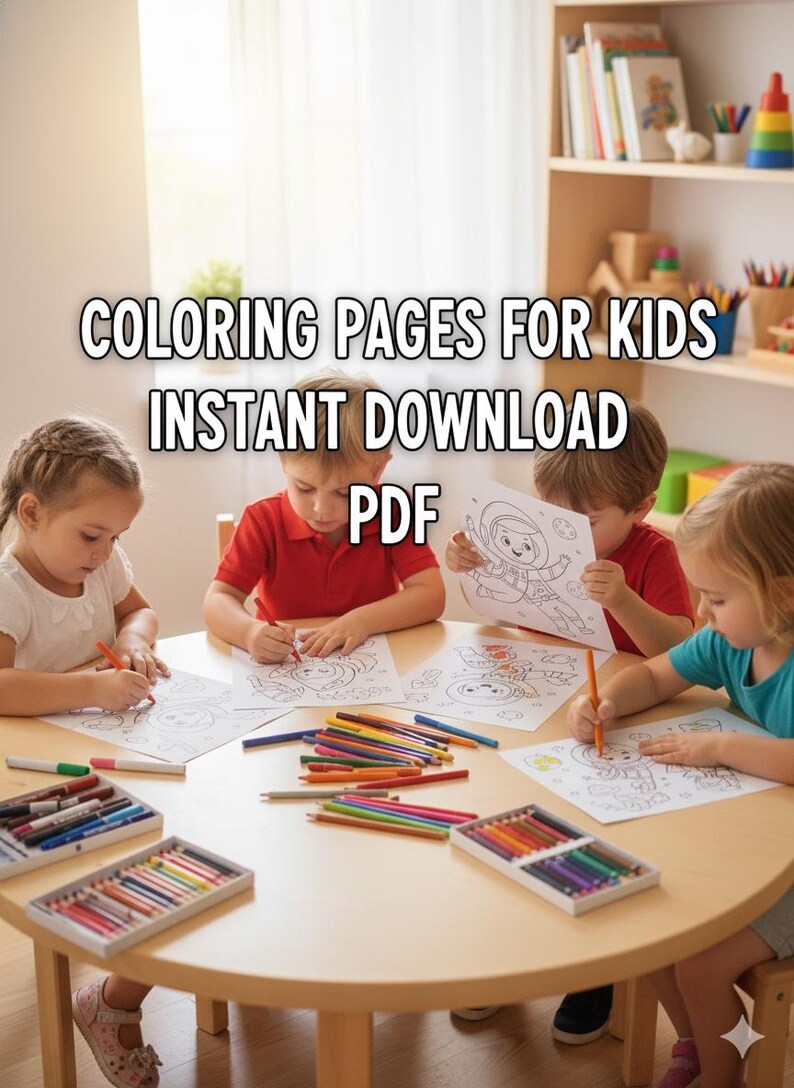 10 Space Coloring Pages for Kids Classroom | Astronaut & Rocket ...