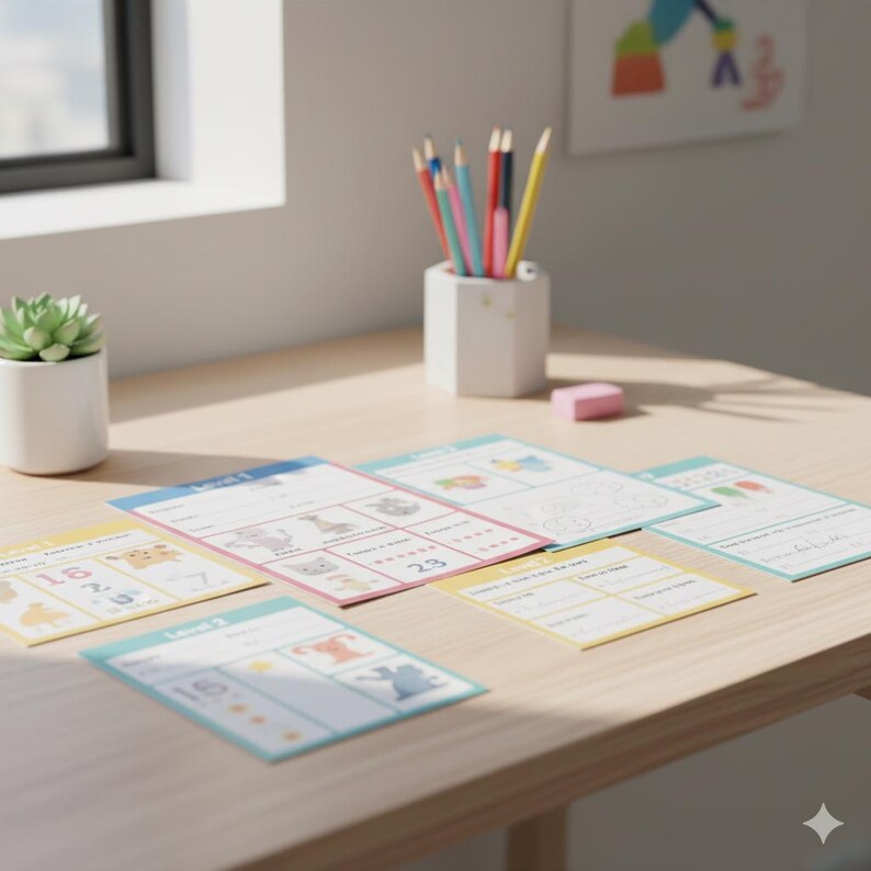 ESL Printable Resource Pack: Flashcards & Grammar, Levels 1-2 (PDF) - Etsy