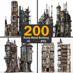 Rusty Metal Building - 200 High-resolution Images - Etsy