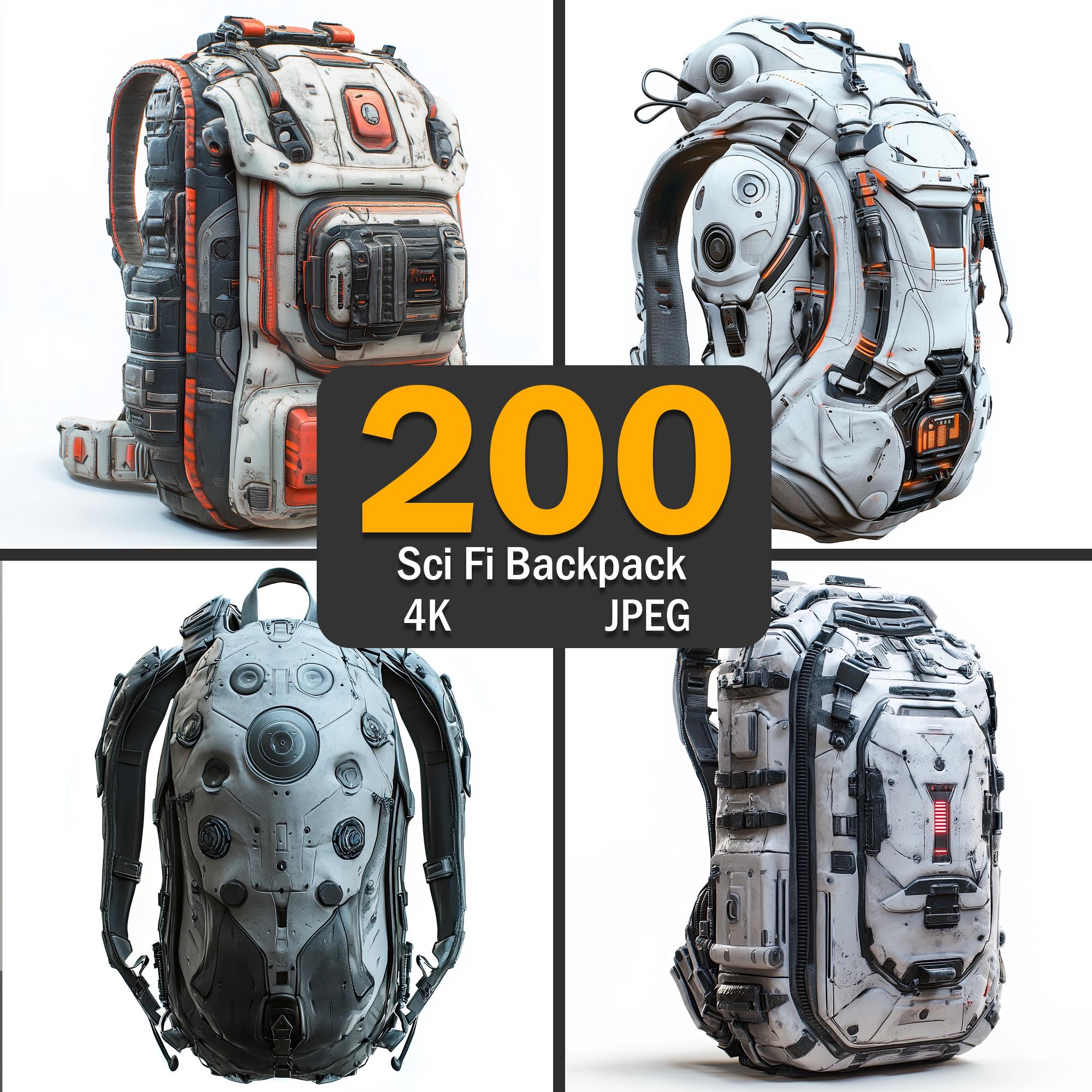 Sci-fi Backpack Collection - 200 Futuristic Images - Etsy