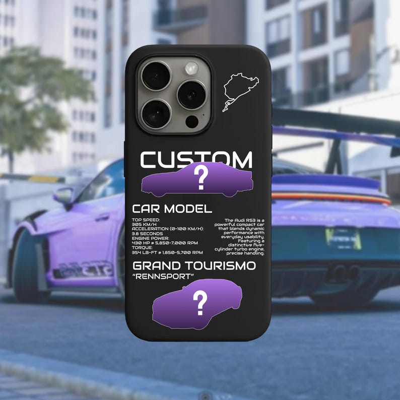Custom Car Phone Case: Stylish Gift for Car Enthusiasts - Etsy