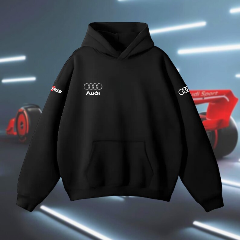 AUDI R8 Team Hoodie. Gift Idea for Him/boyfried. Stylish Hoodie for ...