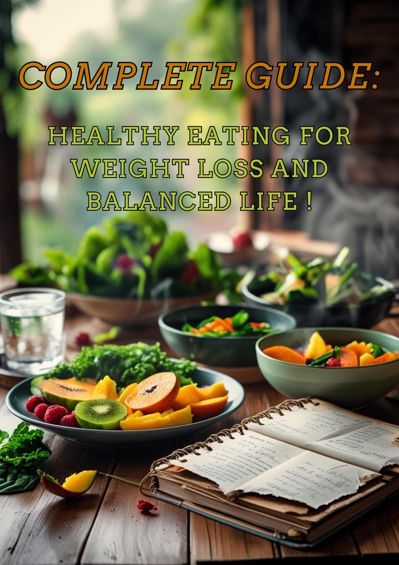 Complete Guide to Healthy Eating for Weight Loss and a Balanced Life ...