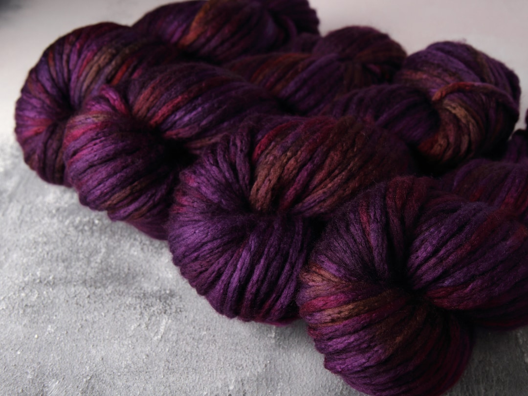 Super Chunky/ Bulky Extra Fine Merino Superwash Wool Chainette Hand ...