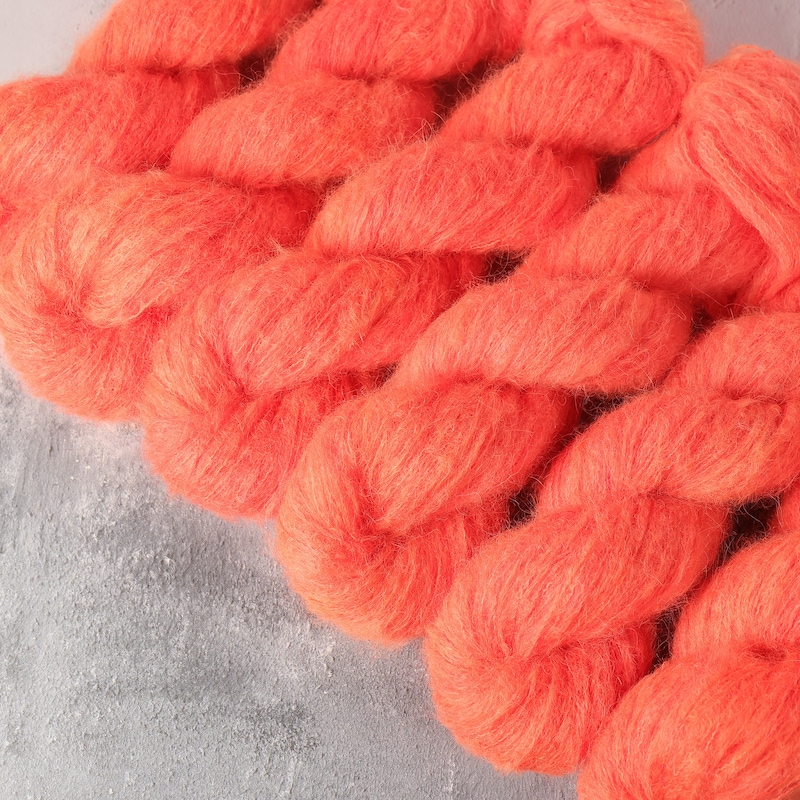 Bright Orange Yarn - Etsy