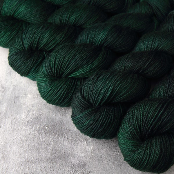 Dark Green Yarn - Etsy