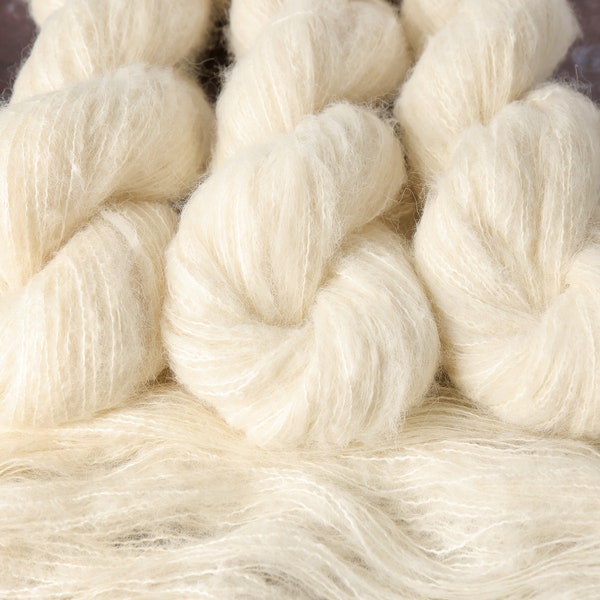 Undyed Alpaca Yarn - Etsy