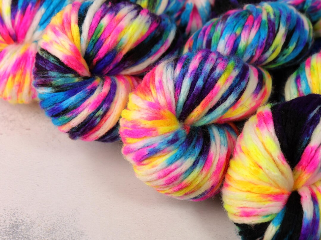 Super Chunky/ Bulky Extra Fine Merino Superwash Wool Chainette Hand ...