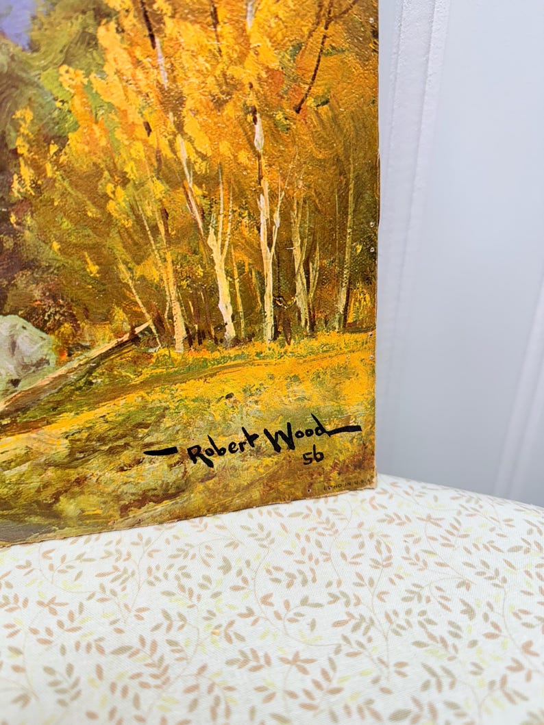 Robert Wood Landscape Print of "grand Teton" 1956 - Etsy