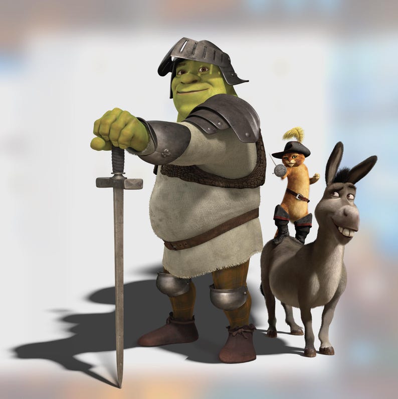 Shrek PNG Bundle Digital Download - Etsy