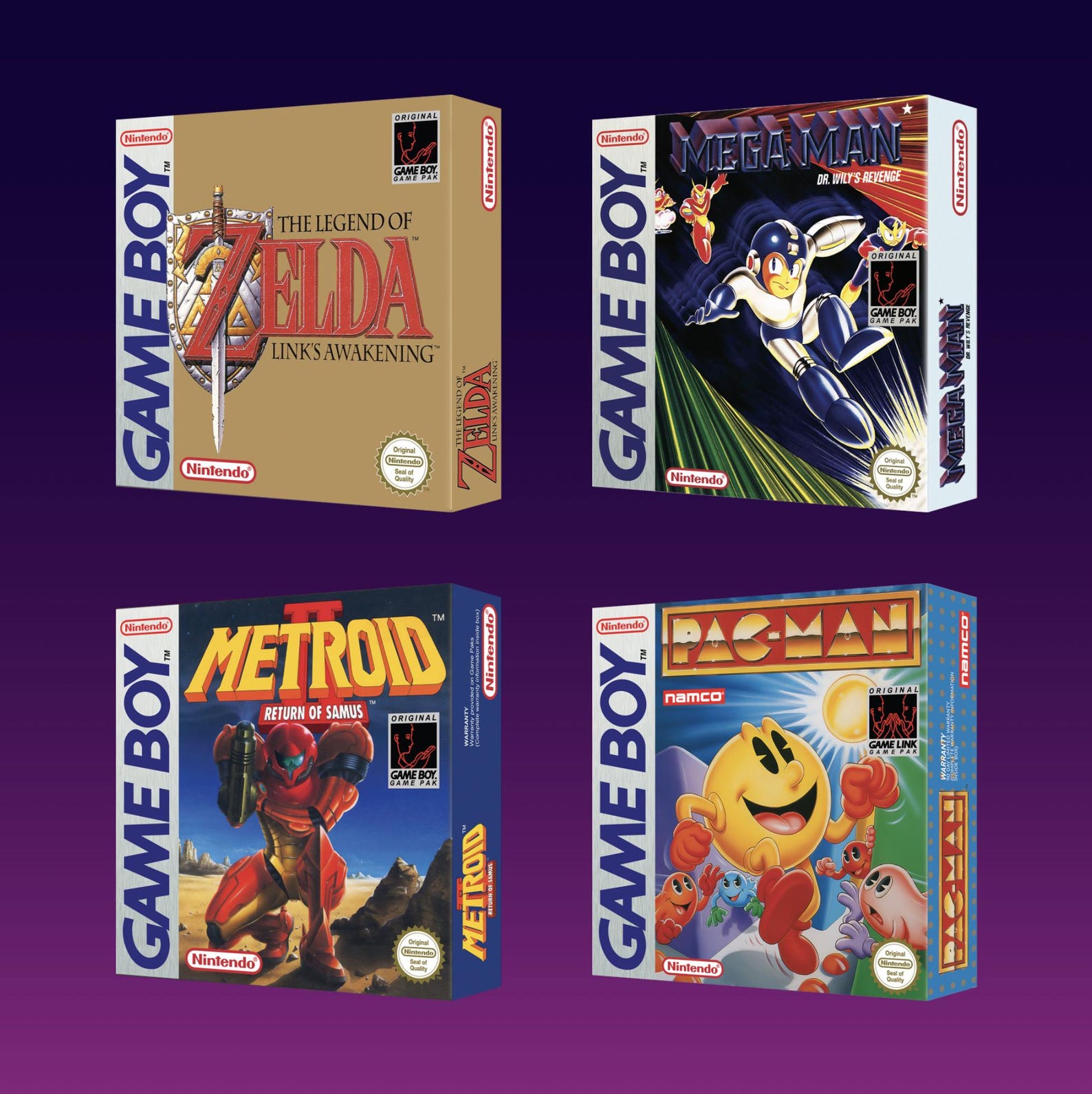 Printable Classic Gameboy Game Replacement Boxes - Digital Download - Etsy