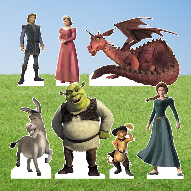 Shrek Digital Cut Files - Etsy