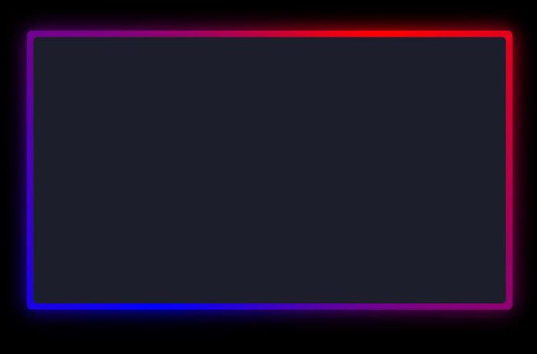 Twitch Minimalistic Animated Webcam Border Blue/red - Etsy