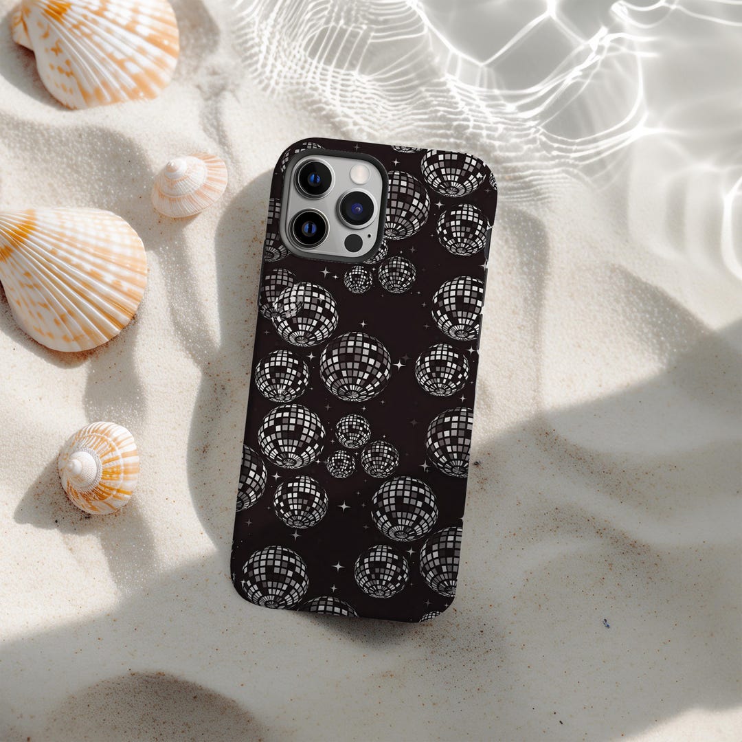 Disco Ball Phone Case, Retro Y2K Sparkly Dance Party Phone Cases, Funky ...