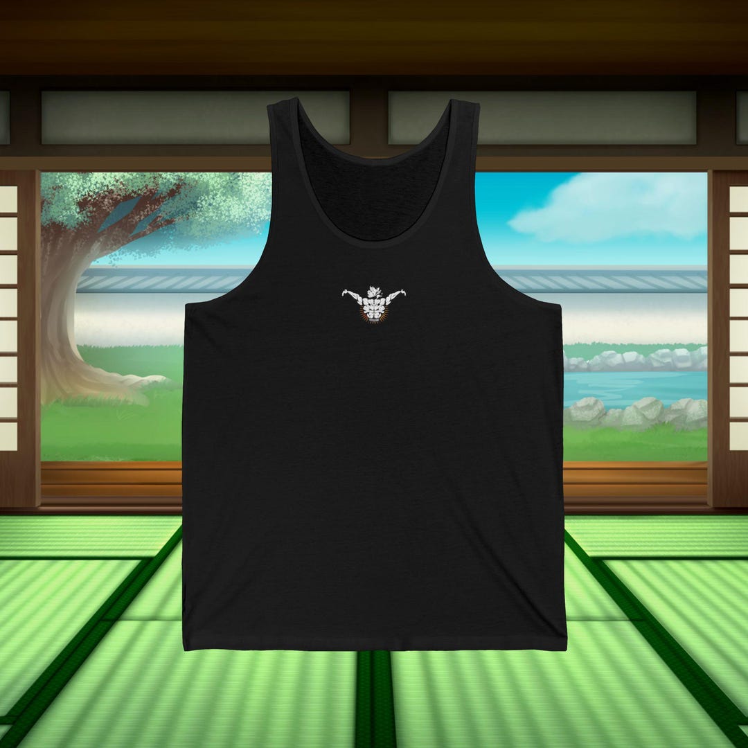 Baki Anime Muscle Gym Tank Top, Unisex Jersey Tank for Workout, Fitness ...