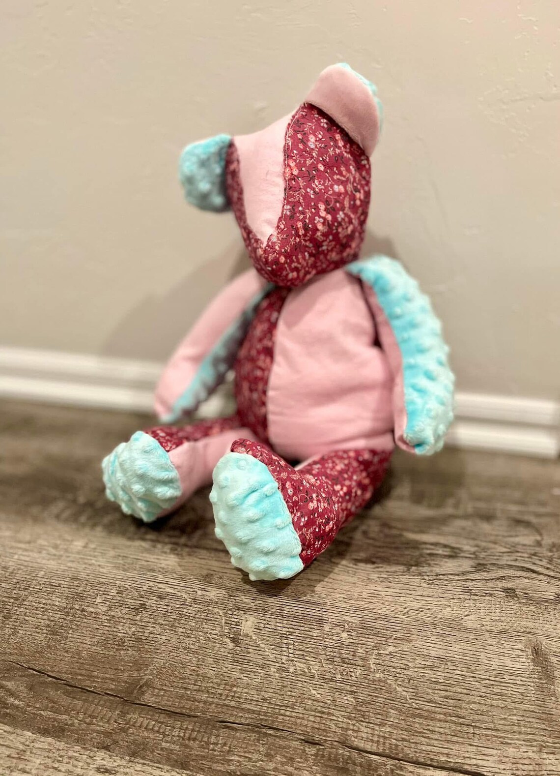 Memory Teddy Bear, Handmade Keepsake Made With Clothing From a Loved ...