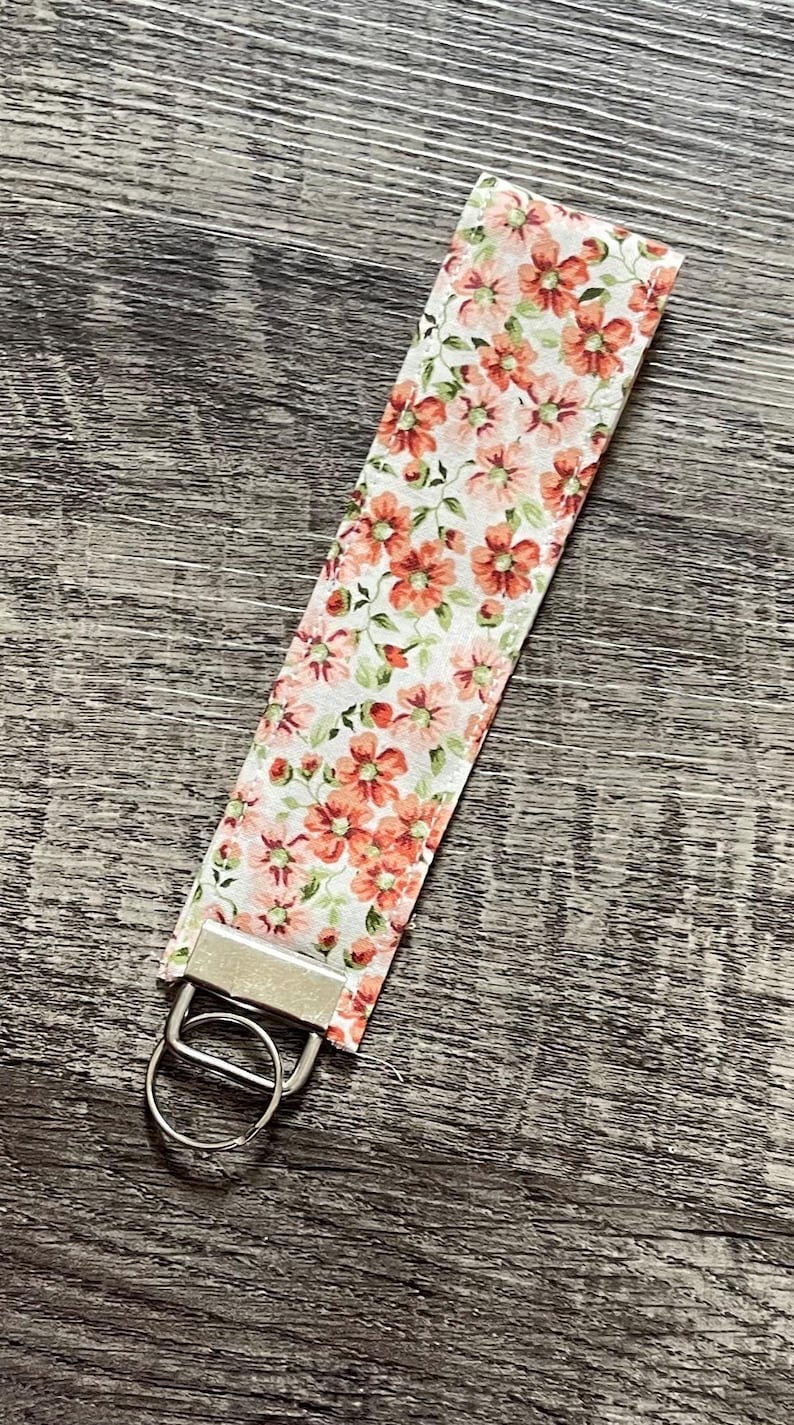 Custom Handmade Sewn Keychain - Unique Stitched Fabric Key Ring ...