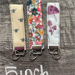 Custom Handmade Sewn Keychain - Unique Stitched Fabric Key Ring ...