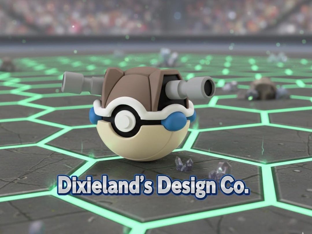 0009 Blastoise Pokémon Poke Ball Pokemon Balls Gotta Catch ‘em All Poké ...
