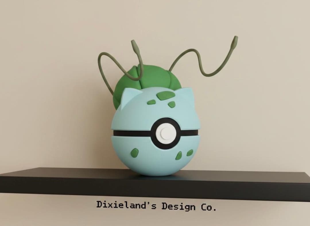 0001 Bulbasaur Pokémon Poke Ball Pokemon Balls Gotta Catch ‘em All Poké ...