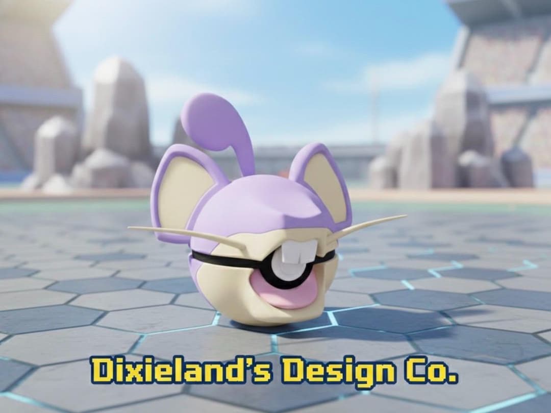 0019 Rattata Pokémon Poke Ball Pokemon Balls Gotta Catch ‘em All Poké ...
