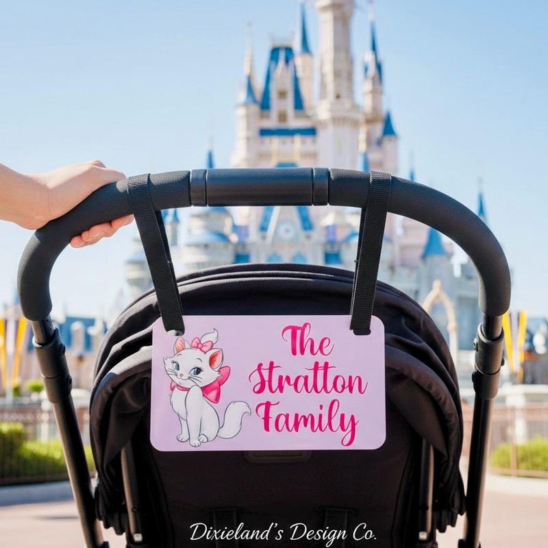 Disneyworld Stroller Tag - Etsy
