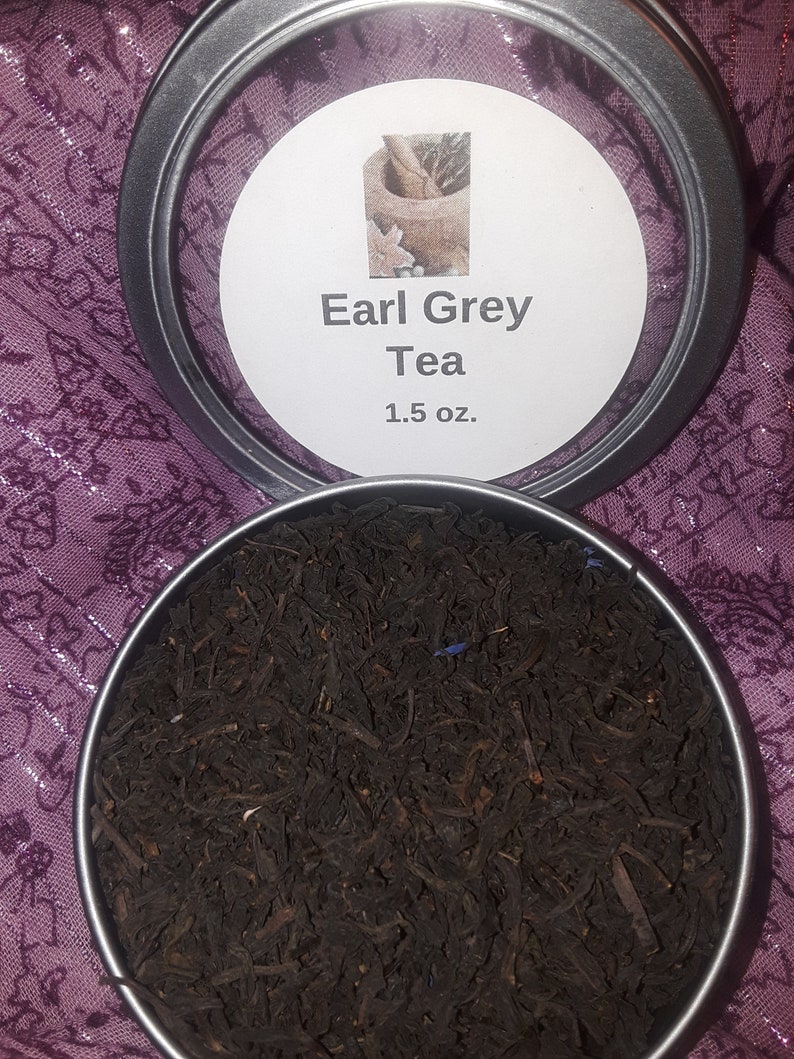 1.5 Oz. Earl Grey Tea in Magnetic Tin - Etsy